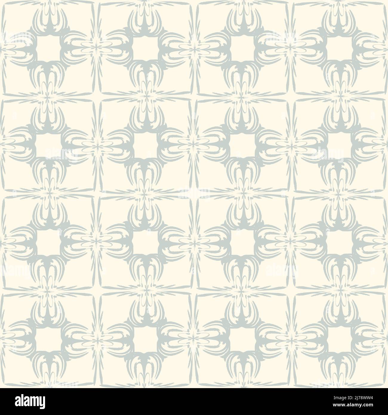 Natural chic boho geometric shape seamless pattern in ditzy style. Hand ...