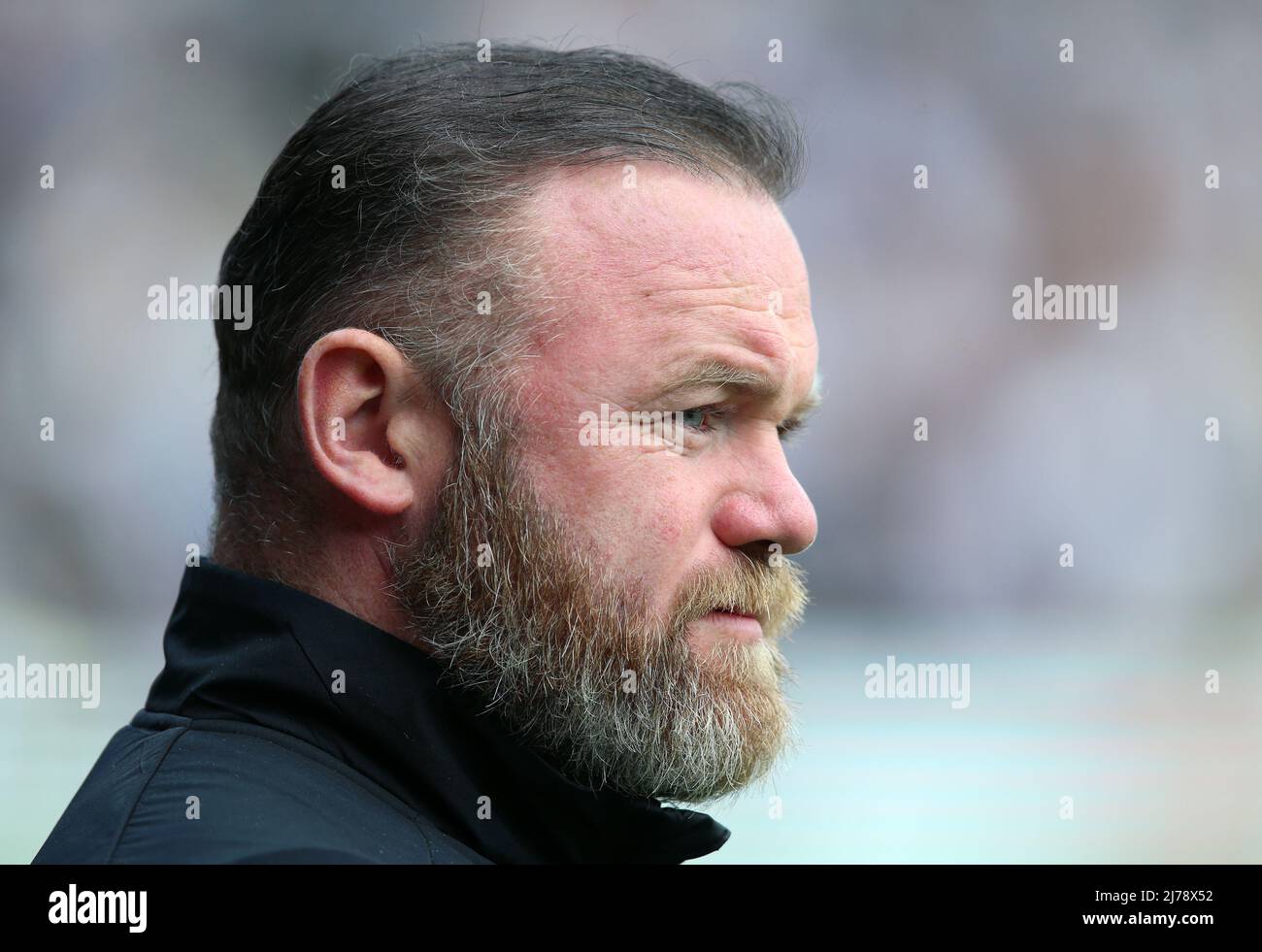 Derby County manager Wayne Rooney inside the stadium before the Sky Bet ...