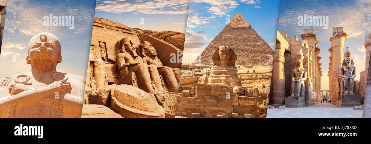 Karnak Temple, Abu Simbel Complex, the Sphinx and Pyramids, Luxor ...