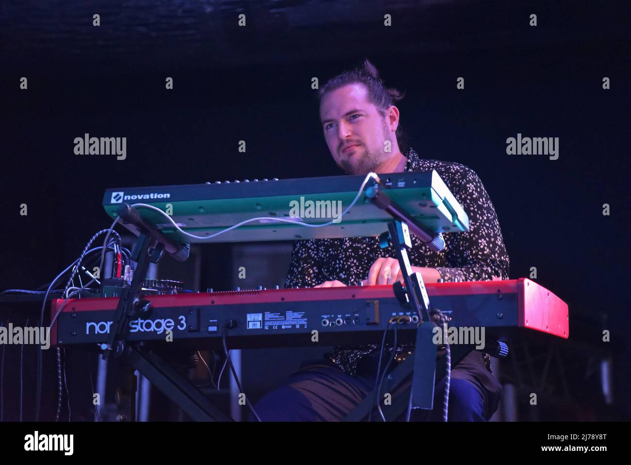 Stu Mindeman during the concert of Dave Weckl – Tom Kennedy Project at ...
