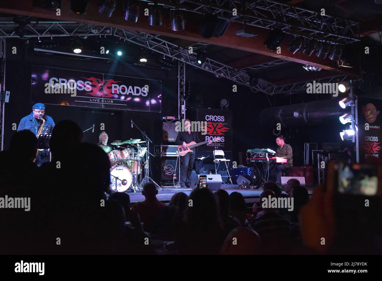 Concert of Dave Weckl â€“ Tom Kennedy Project at CrossRoads Live Club ...