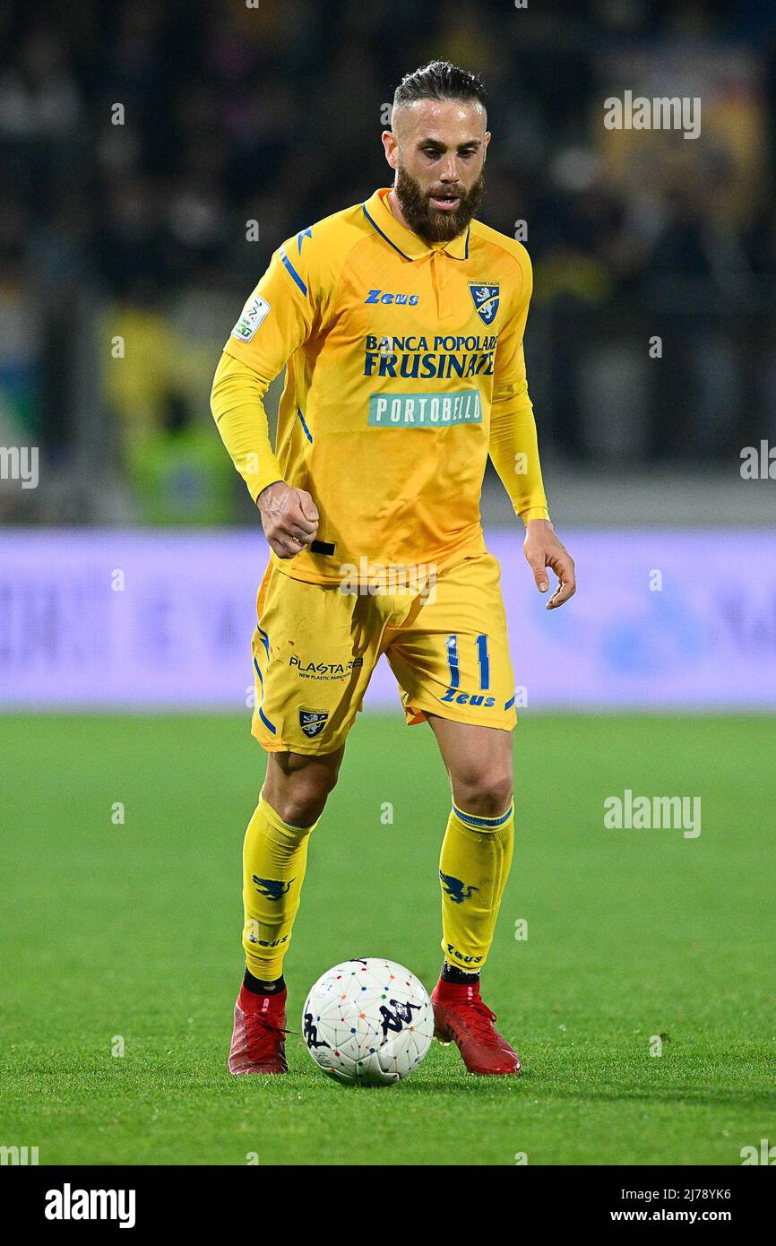 Francesco Zampano of Frosinone during football Match at Stadio Benito ...