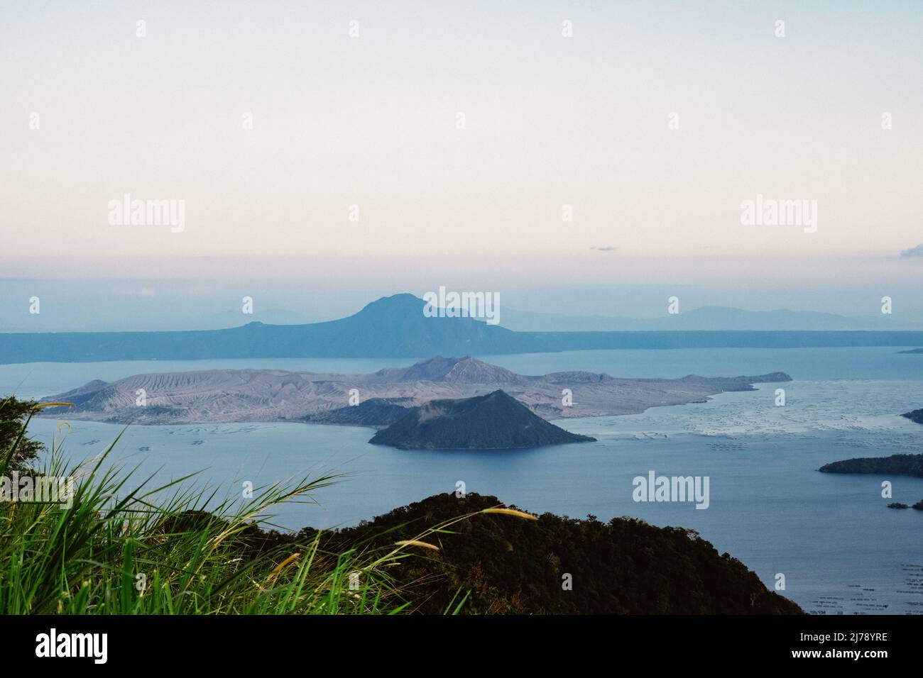 Taal Volcano Tagaytay Philippines Stock Photo - Alamy