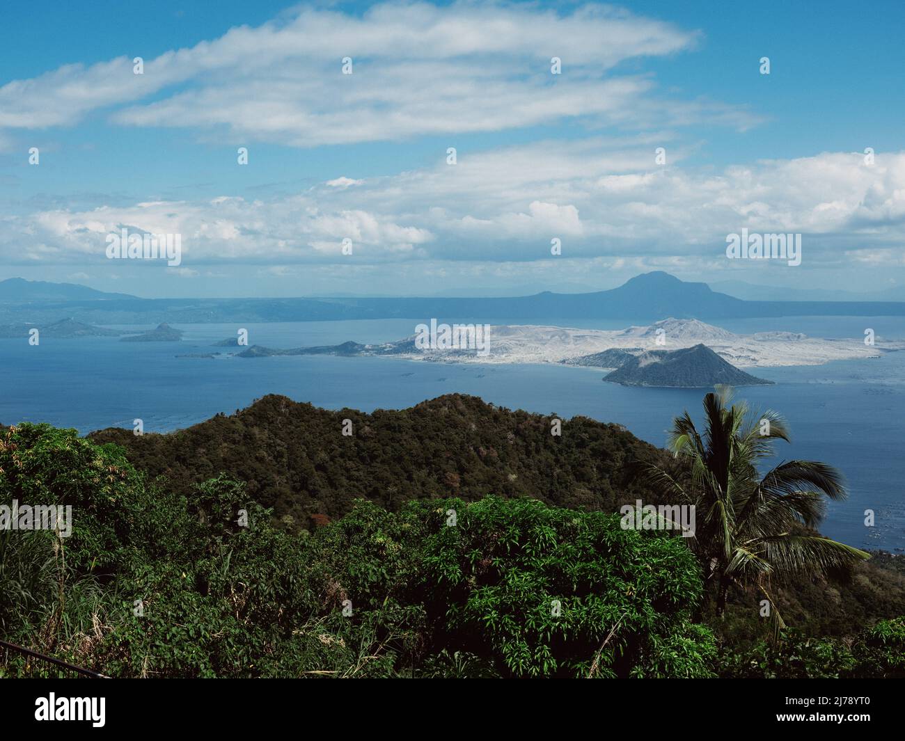 Taal Volcano Tagaytay Philippines Stock Photo - Alamy