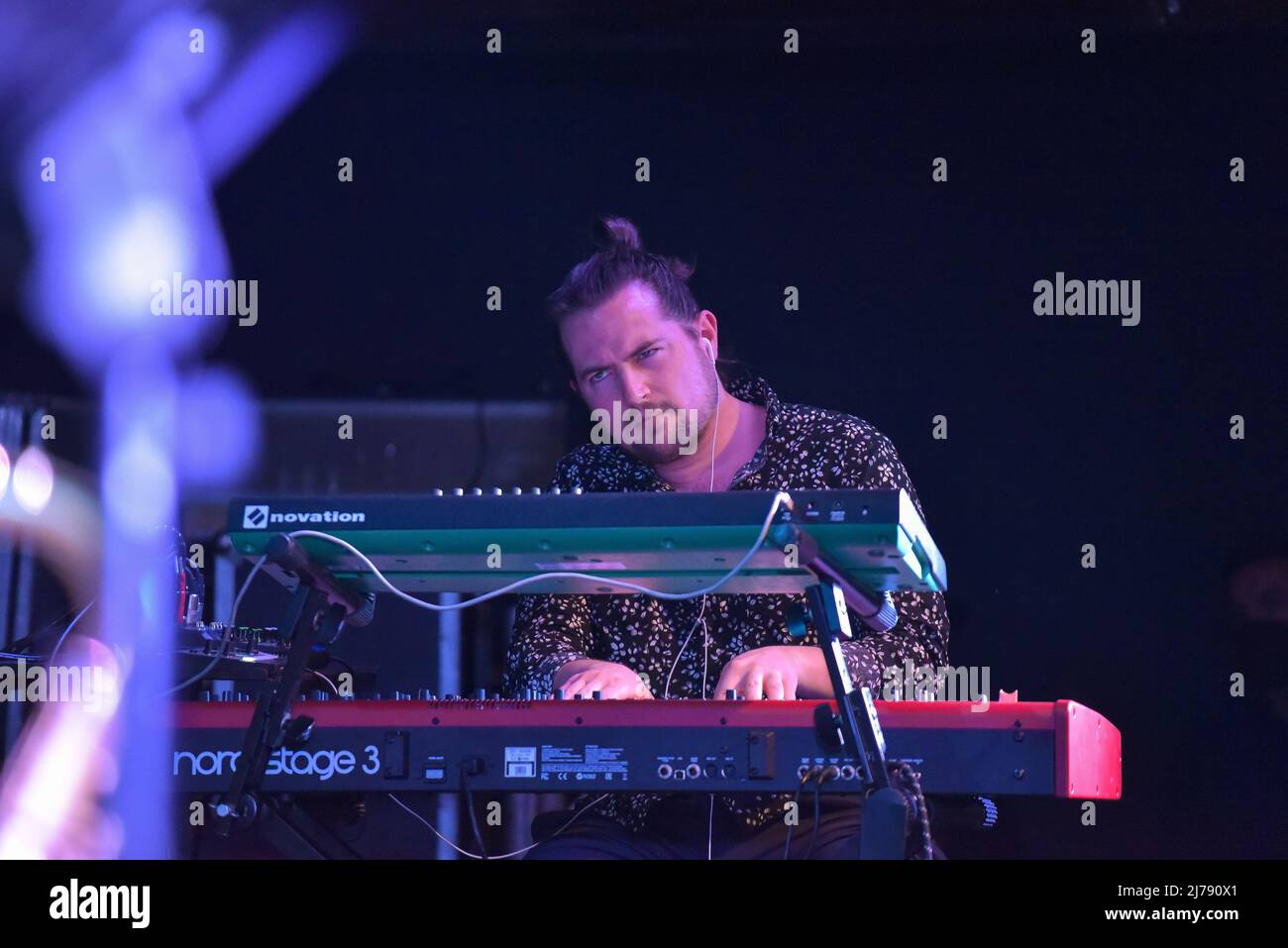Stu Mindeman during the concert of Dave Weckl – Tom Kennedy Project at ...
