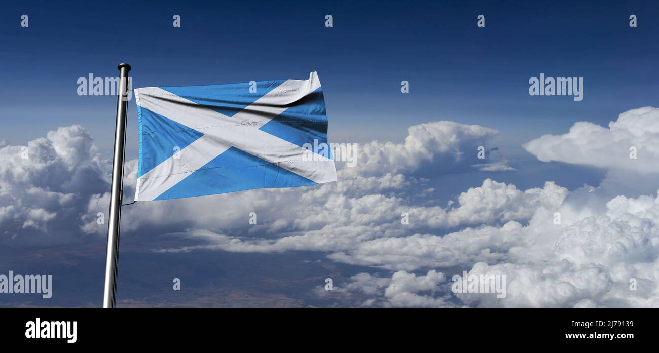 The flag of Scotland Scottish Gaelic: bratach na h-Alba Scots: Banner o ...