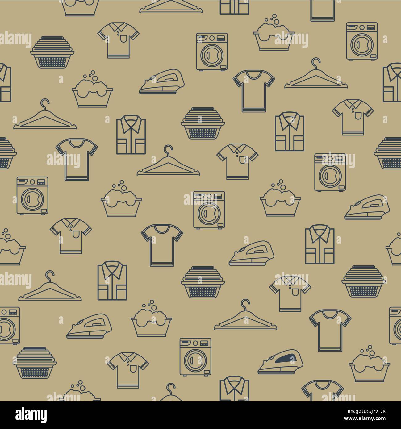 seamless pattern vector illustration for laundry Stock Vector Image ...