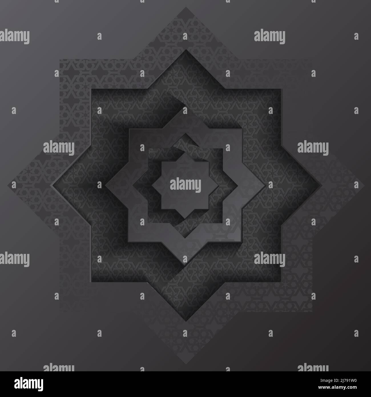 Black octagon holiday design Stock Vector Image & Art - Alamy