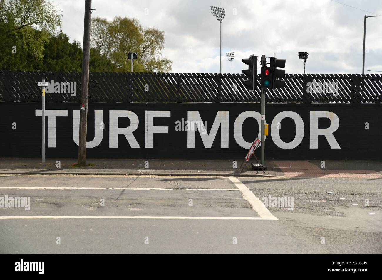 Turf moor stadium outside hi-res stock photography and images - Alamy