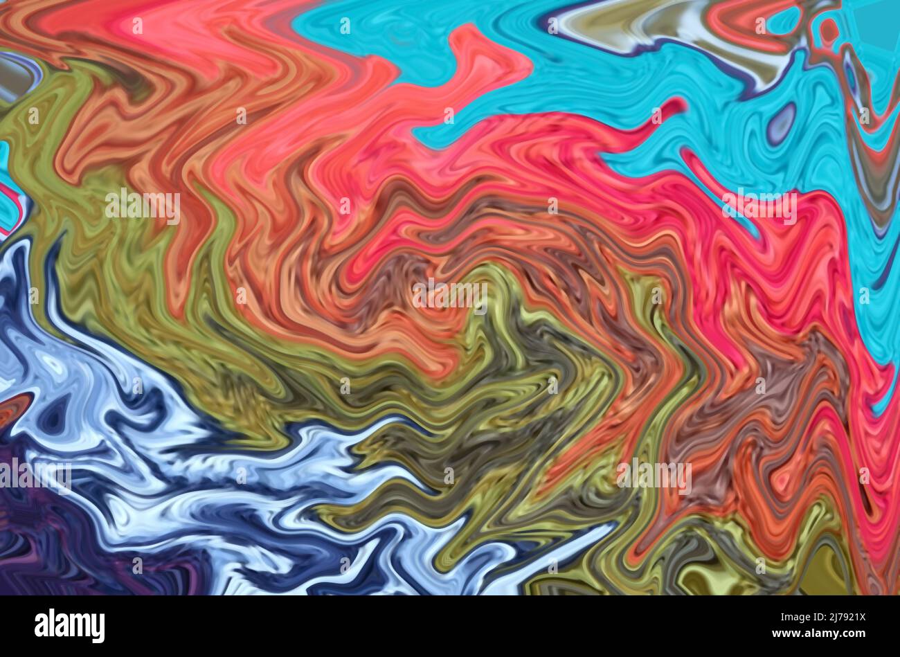 Amazing multi-color flowing oil paints texture for abstract backdrop ...
