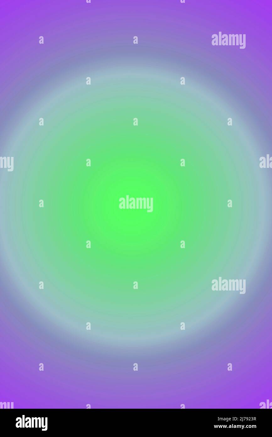 Illustration of Abstract Gradient Lime Green Radial Beam on Purple ...