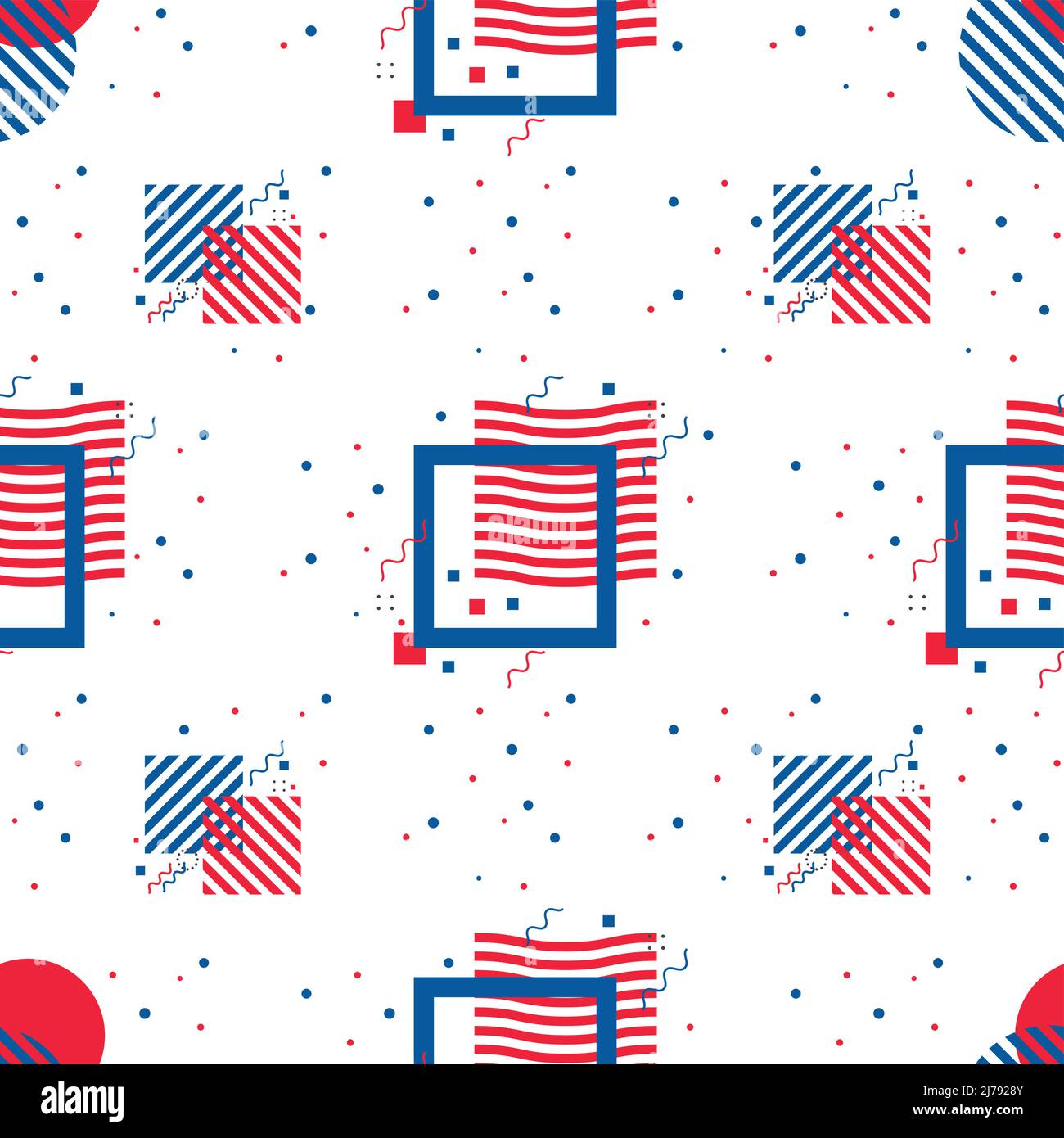 Usa pattern patterns hi-res stock photography and images - Alamy