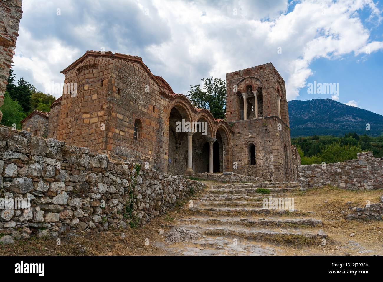 Mystras archaeological ruins hi-res stock photography and images - Alamy