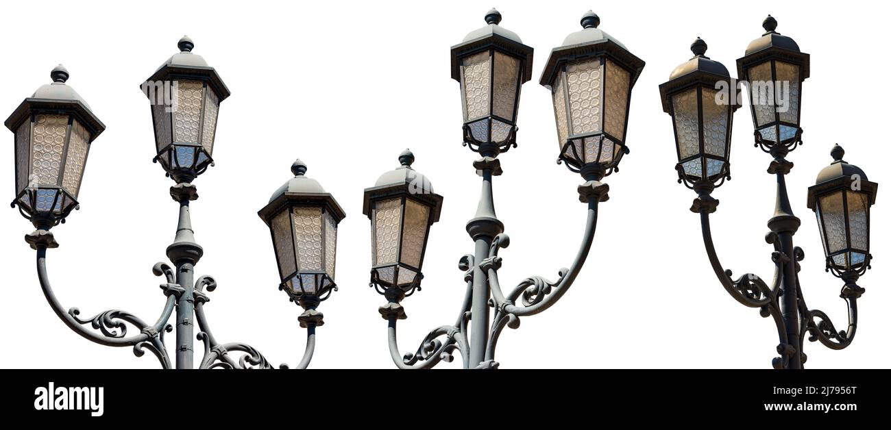 Victorian lamp post cut out Cut Out Stock Images & Pictures - Alamy