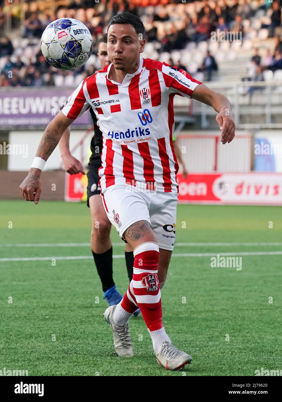 OSS, NETHERLANDS - MAY 6: Justin Mathieu of TOP Oss during the Dutch ...