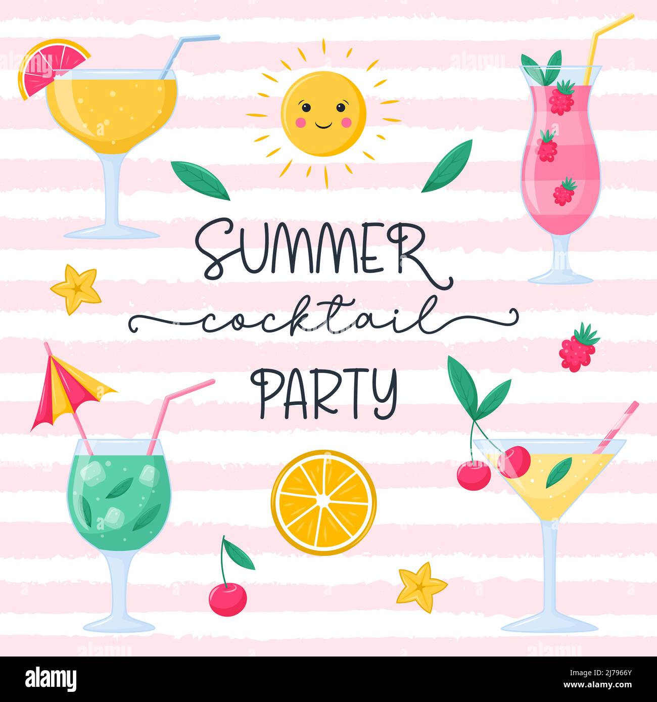 Cocktail Party Vector