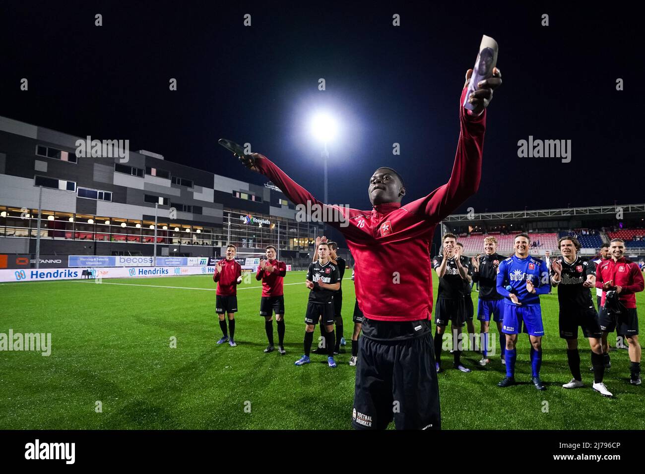OSS, NETHERLANDS - MAY 6: Mitchy Ntelo of MVV Maastricht during the ...
