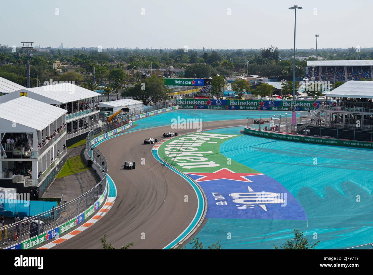 Miami grand prix track view hi-res stock photography and images - Alamy