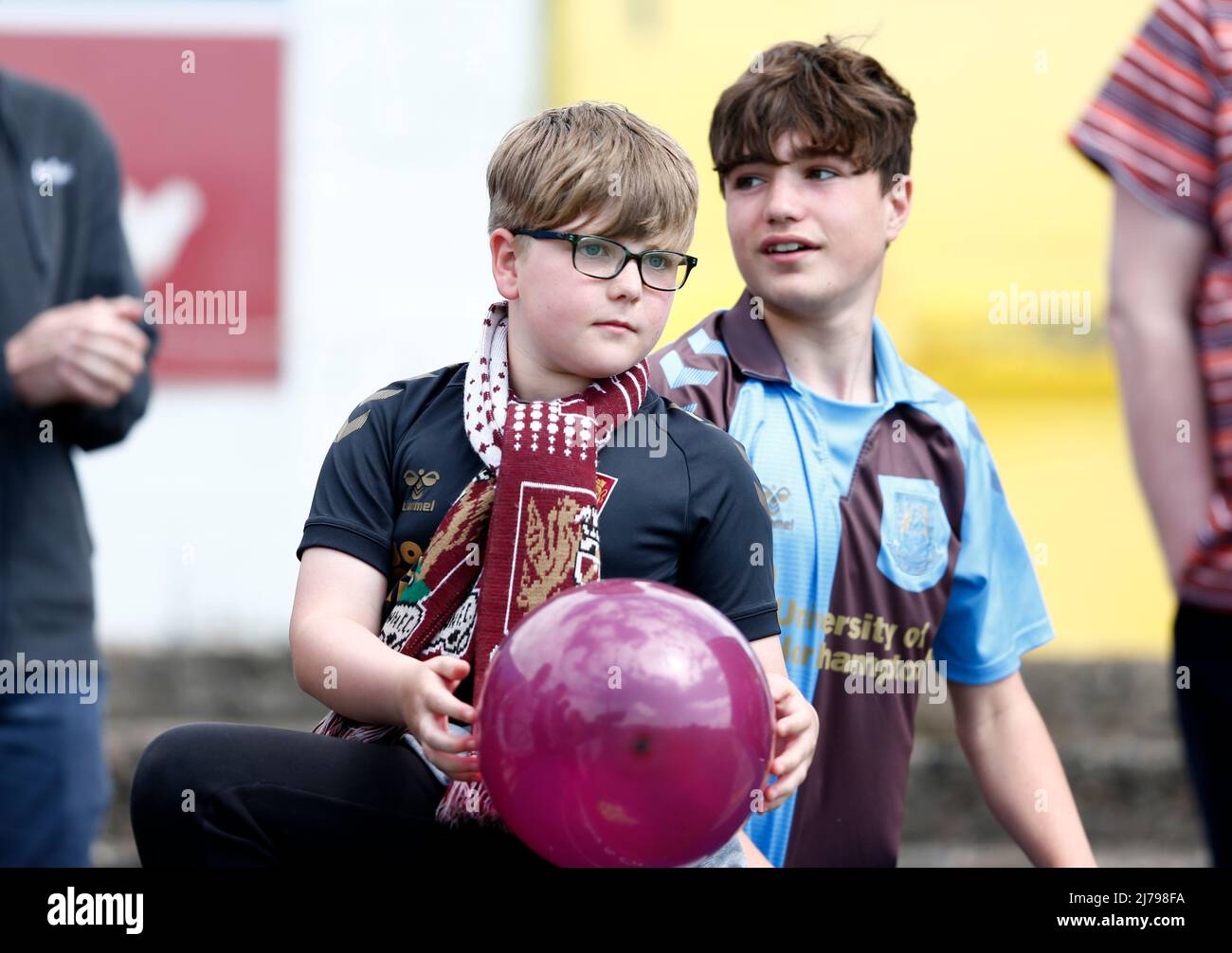 Barrow fans in the stands hi-res stock photography and images - Alamy