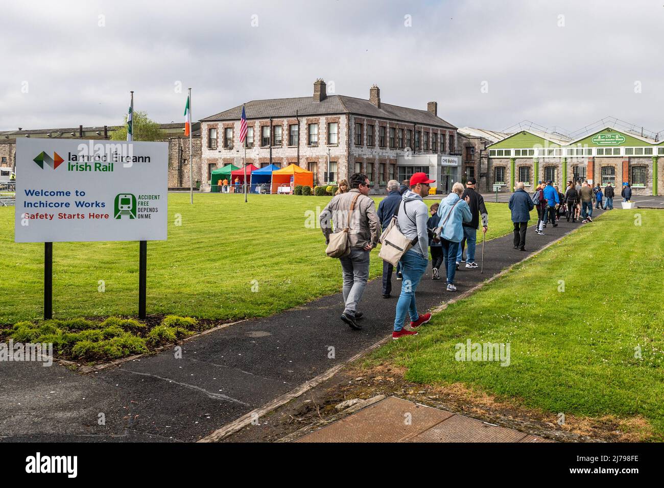 Inchicore, Dublin, Ireland. 7th May, 2022. Irish Rail celebrated the ...