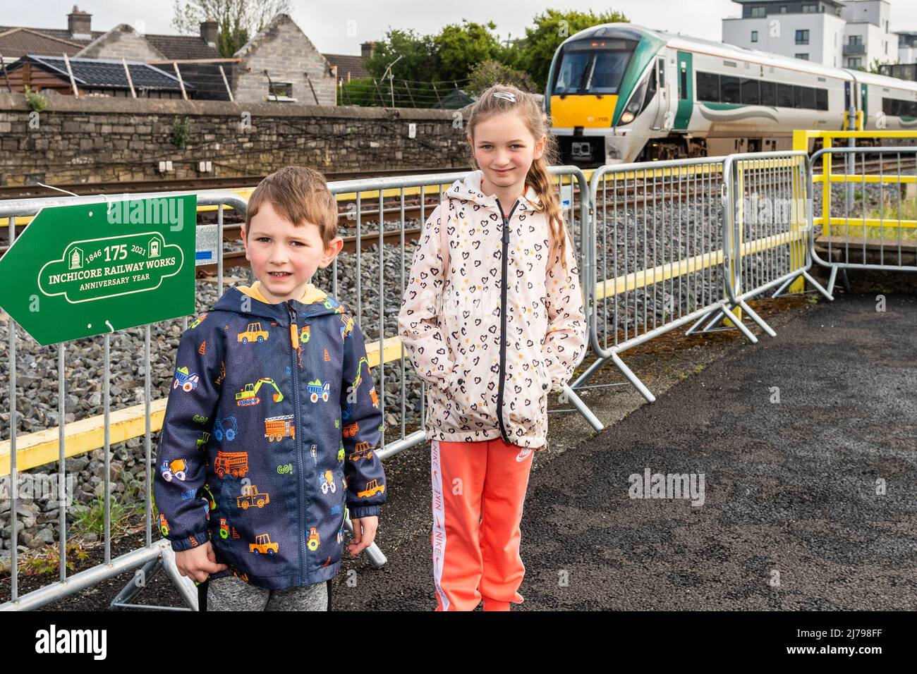 Inchicore, Dublin, Ireland. 7th May, 2022. Irish Rail celebrated the ...