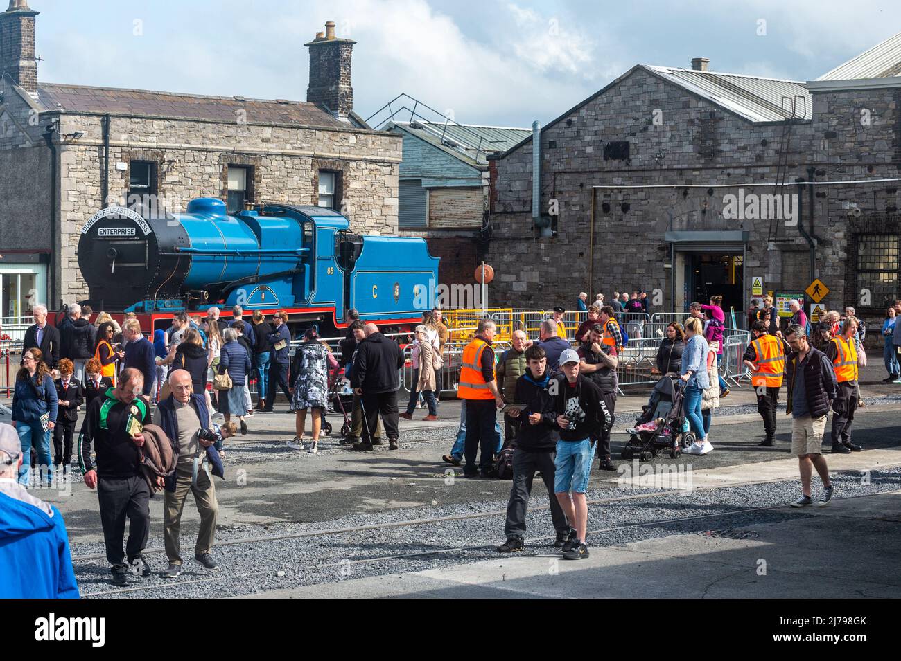 Inchicore, Dublin, Ireland. 7th May, 2022. Irish Rail celebrated the ...