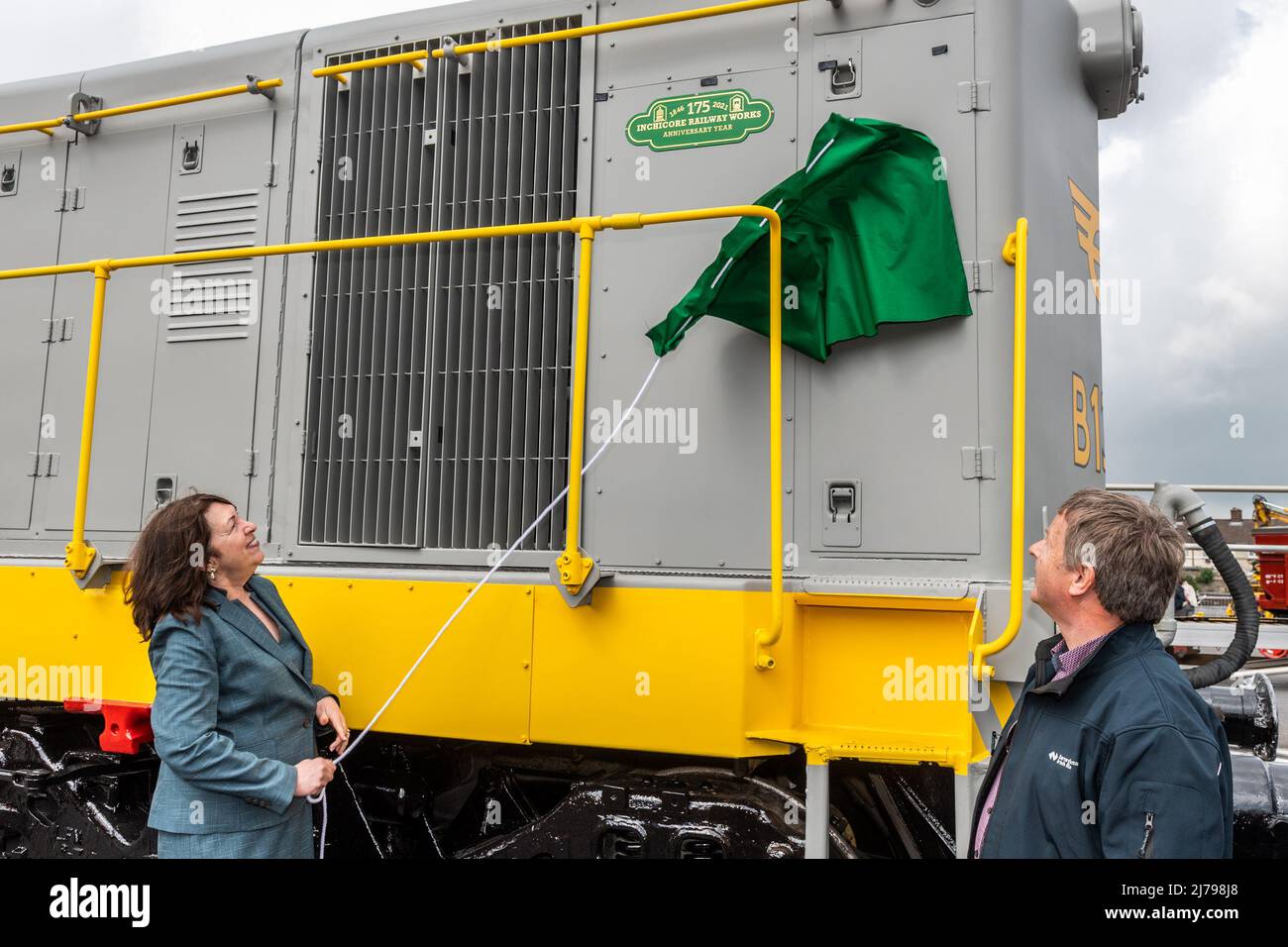 Inchicore, Dublin, Ireland. 7th May, 2022. Irish Rail celebrated the ...