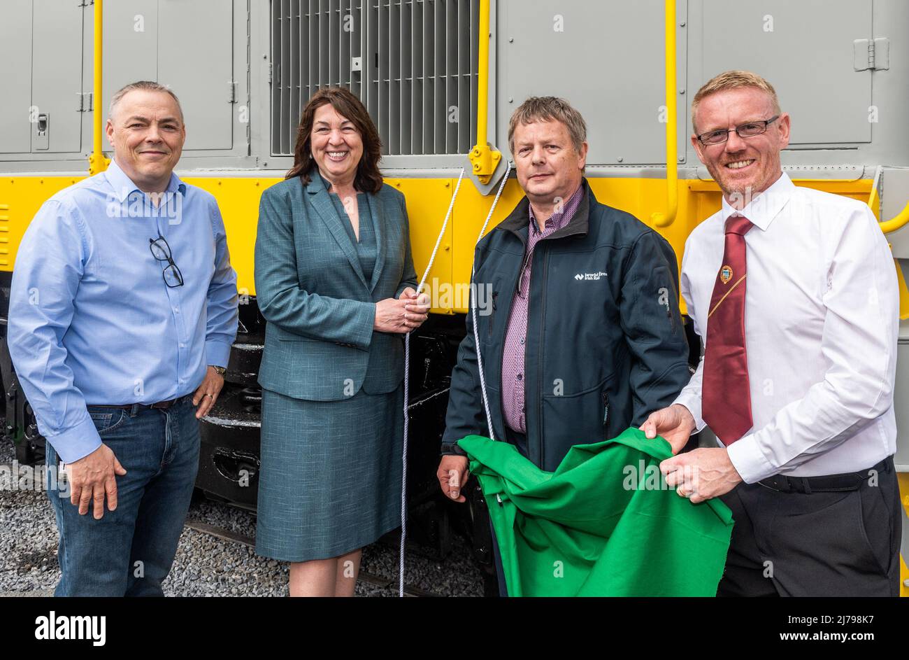 Inchicore, Dublin, Ireland. 7th May, 2022. Irish Rail celebrated the ...