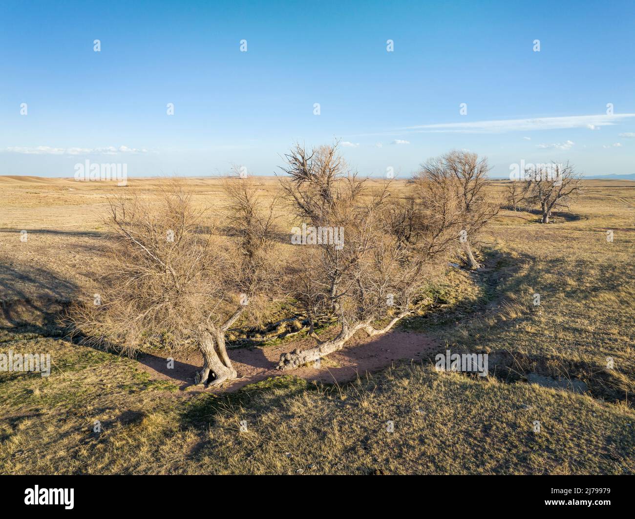 Aerial view trail path along hi-res stock photography and images - Alamy