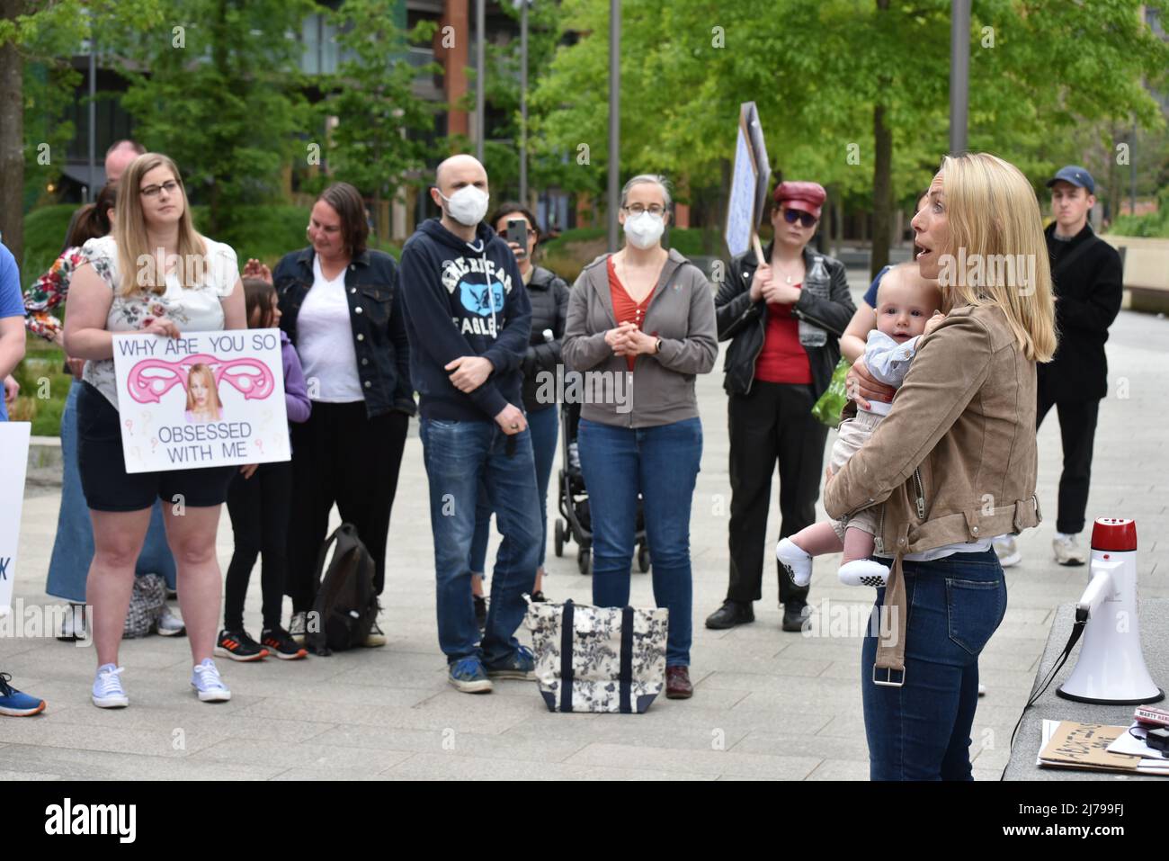 Handmaid protest 2022 hi-res stock photography and images - Alamy