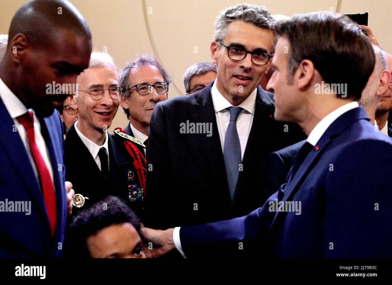 Didier Lallement during the Investiture ceremony of the french ...