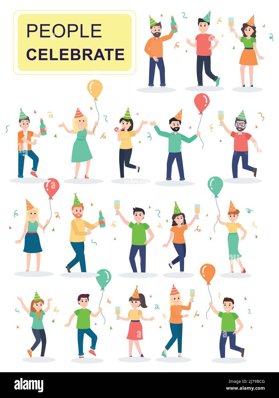 Joyous jubilation Stock Vector Images - Alamy