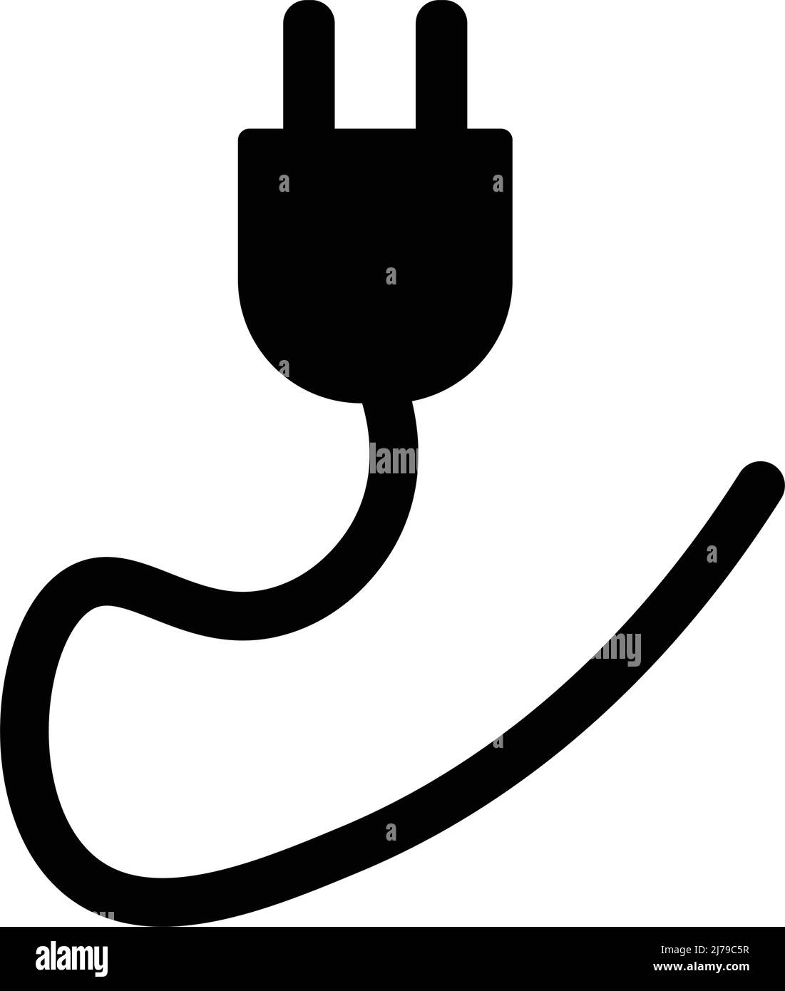 Power plug vector vectors hi-res stock photography and images - Alamy