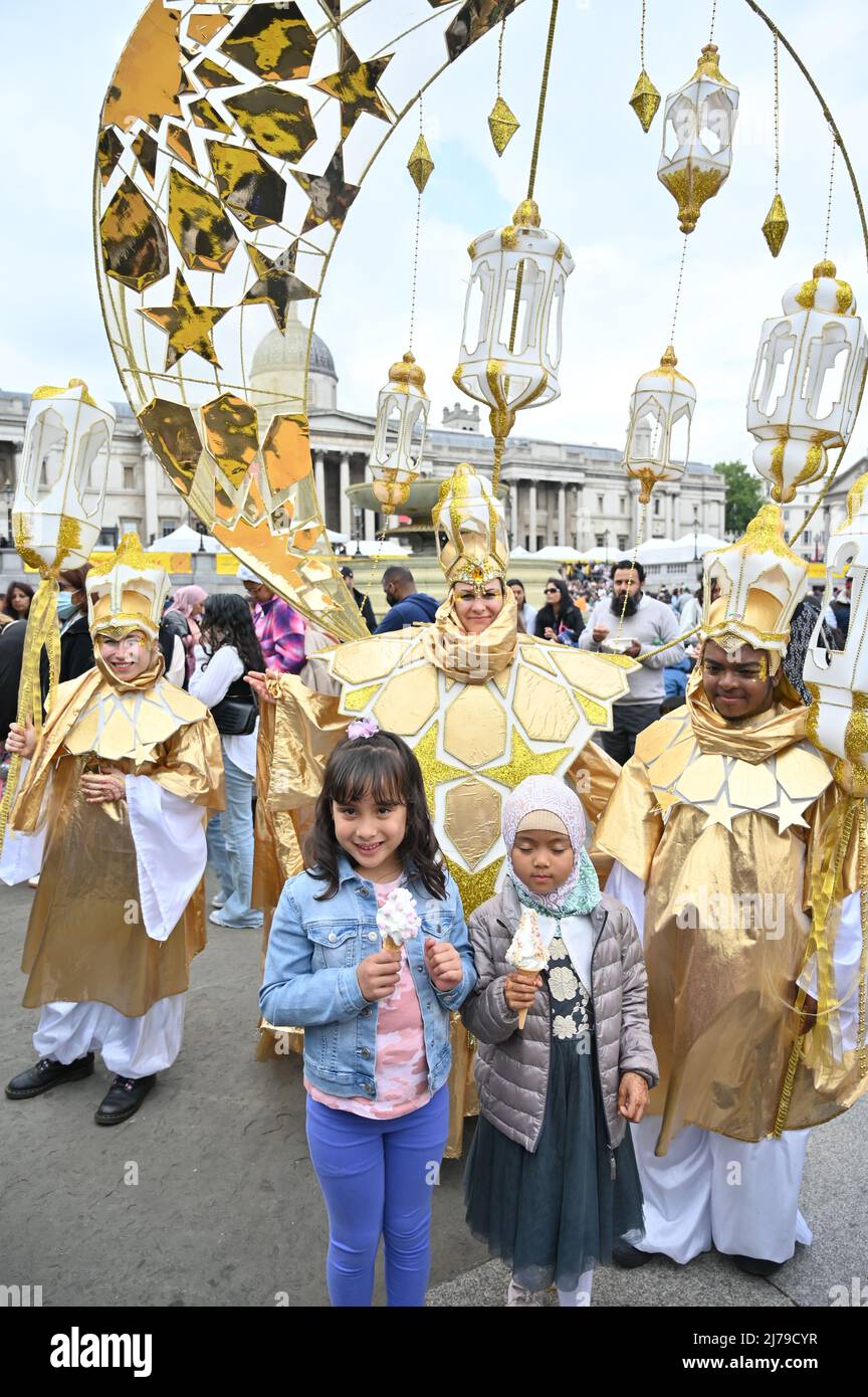 Polish Eid moon parade at Eid in the Square 2022, in my opinon is the ...