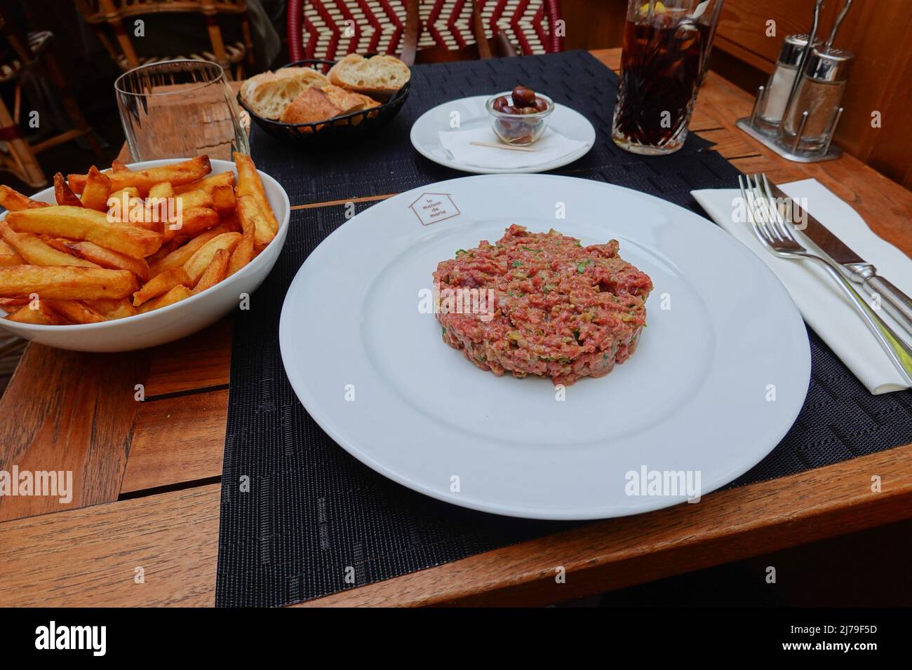 Nizza, Restaurant La maison de Marie, Beef Tartare // Nice, Restaurant ...