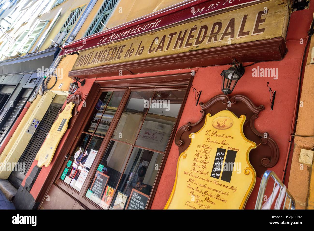 Nizza, Altstadt, Vieux Ville, Boulangerie // Nice, Historic Center ...