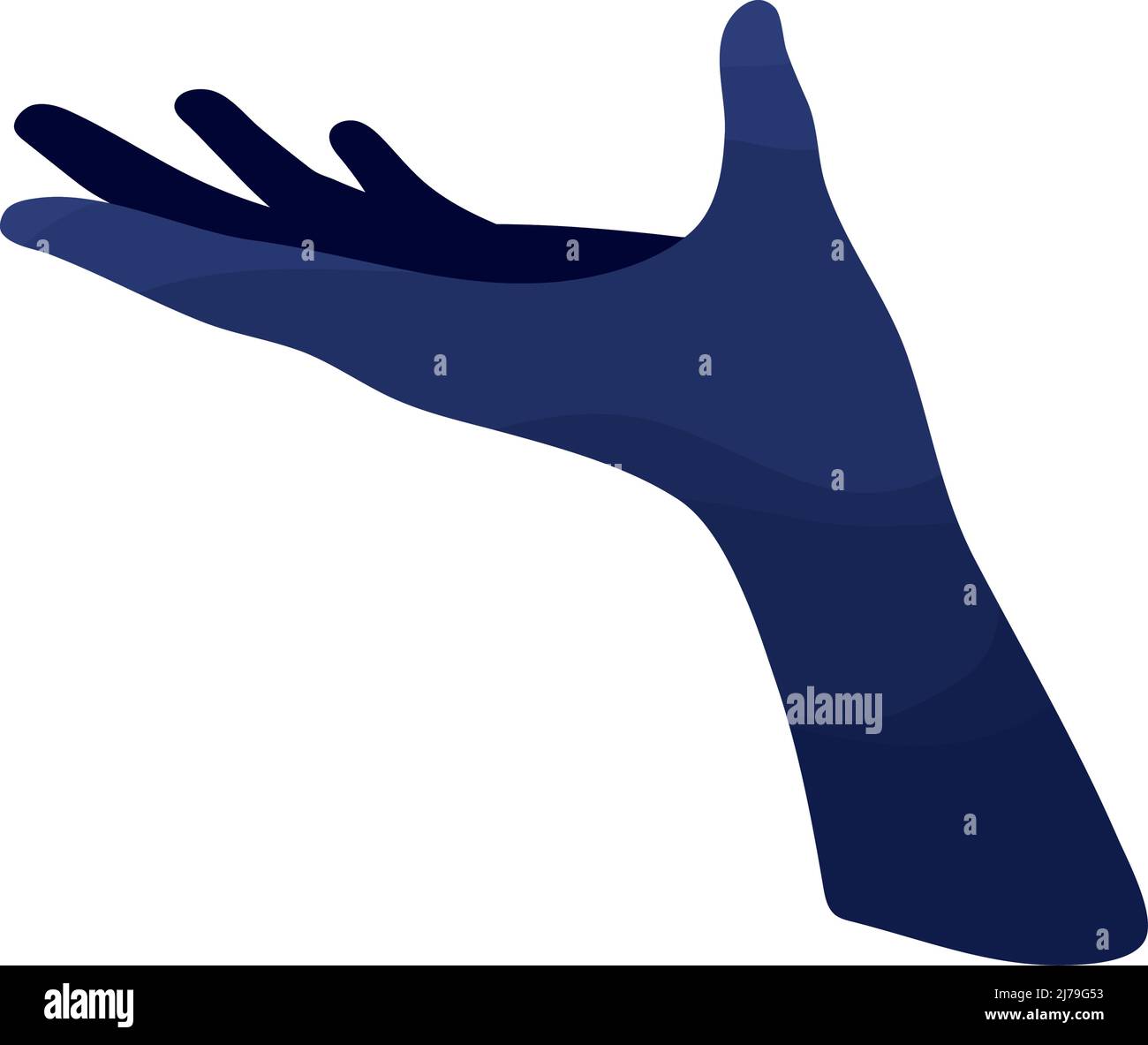 silhouette human hand Stock Vector Image & Art - Alamy