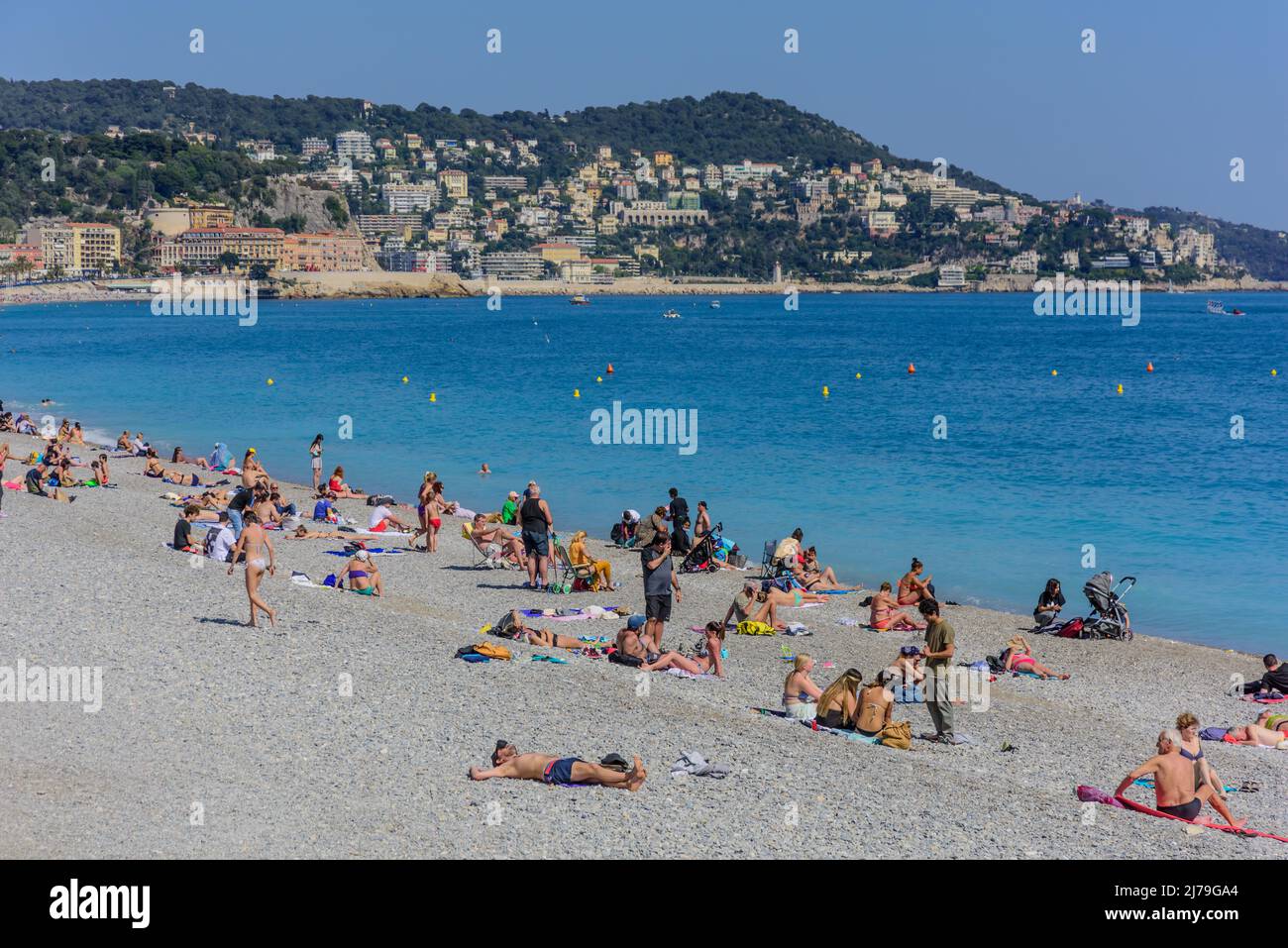 Nizza strand hi-res stock photography and images - Alamy