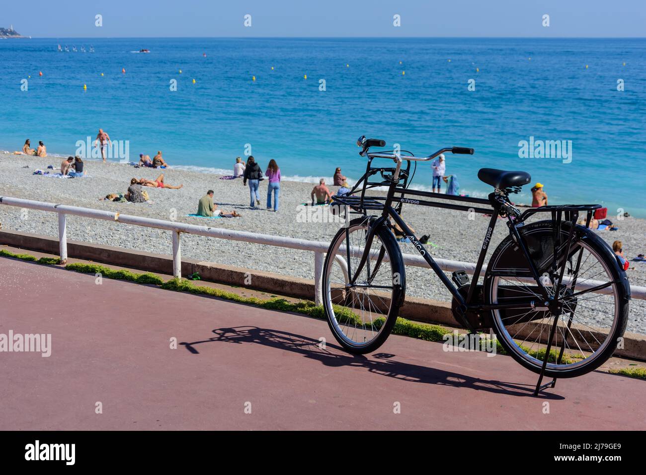 Nizza, Strand // Nice, Beach Stock Photo - Alamy
