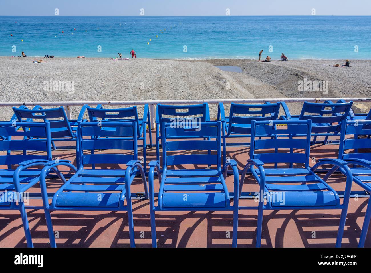 Nizza, Strand // Nice, Beach Stock Photo - Alamy