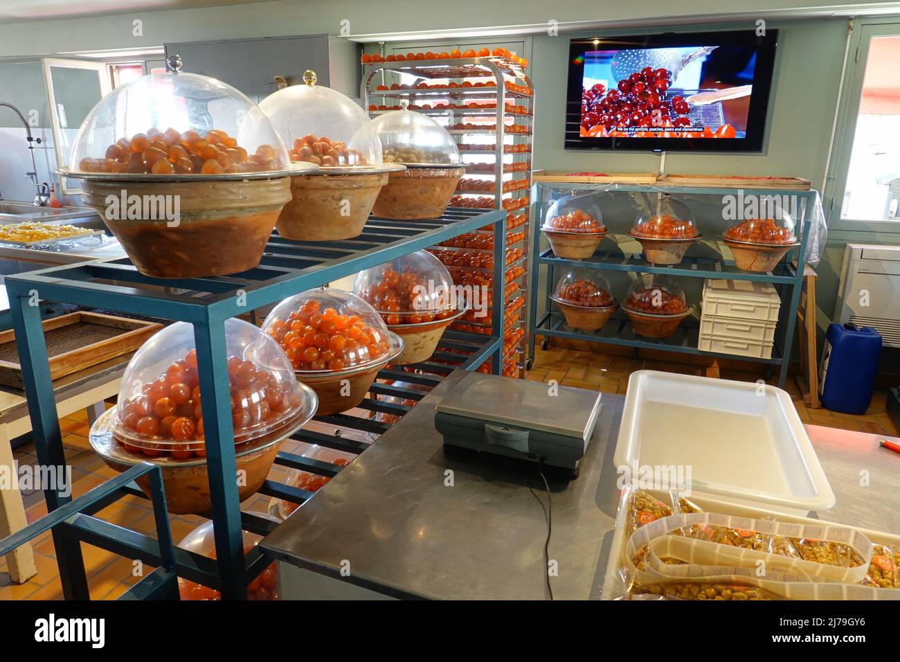 Nizza, Confiserie Florian // Nice, Confiserie Florian Stock Photo - Alamy