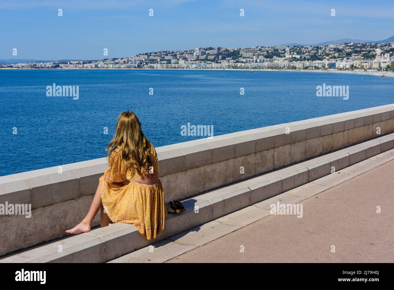 Nizza, Panorama vom Aussichtspunkt Rauba-Capeu // Nice, Panorama from ...