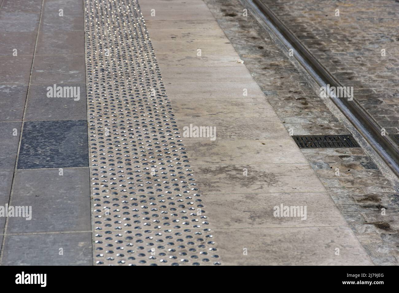 Nice france tram line 2 hi-res stock photography and images - Alamy