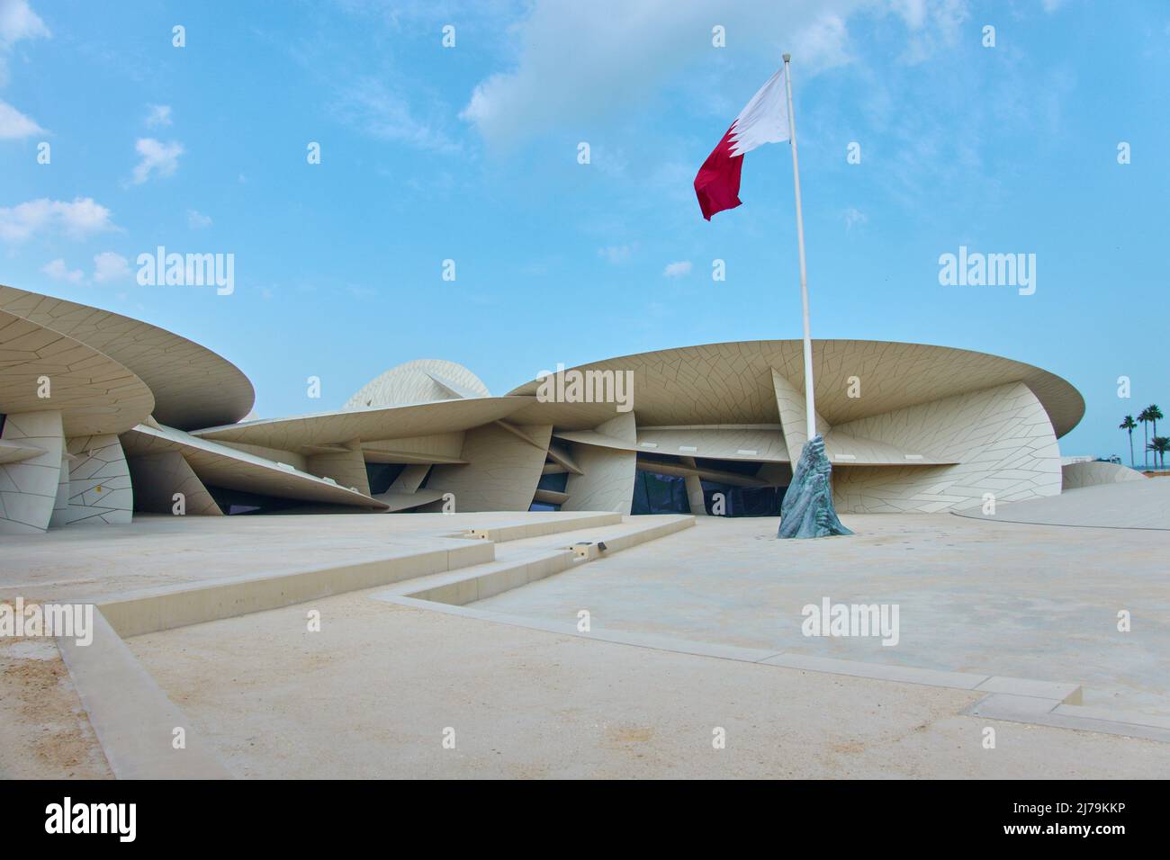 The National Museum of Qatar (NMOQ) in Doha, Qatar, Dec 04, 2021 ...