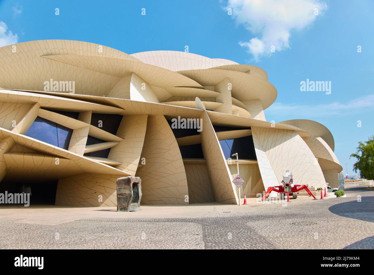 The National Museum of Qatar (NMOQ) in Doha, Qatar, Dec 04, 2021 ...