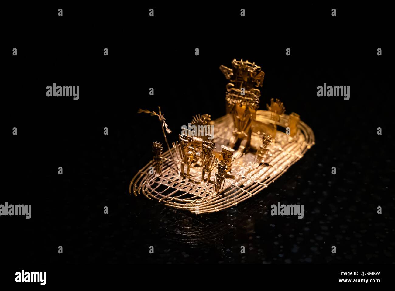 Muisca raft gold museum bogota hi-res stock photography and images - Alamy