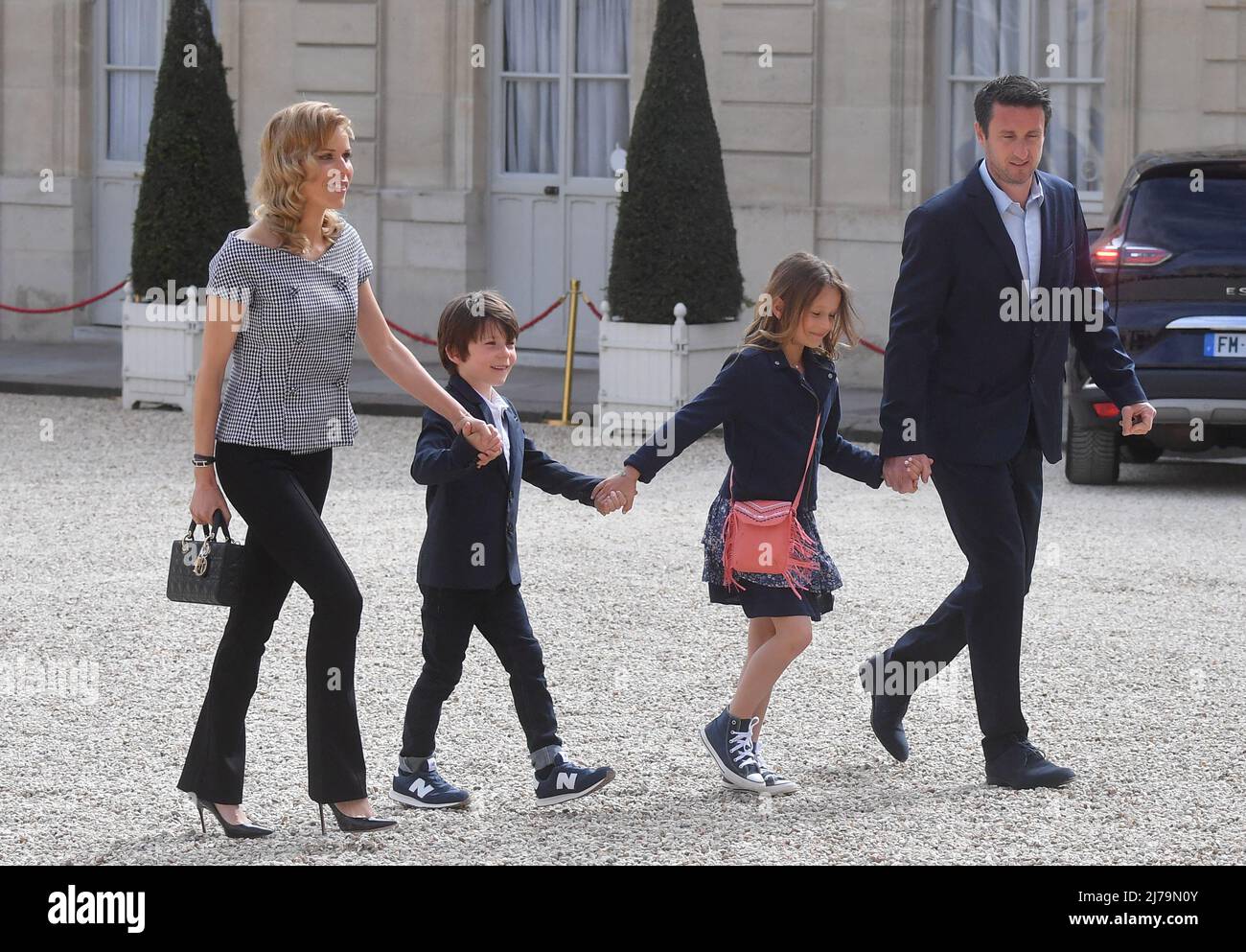 French President's wife daughter Tiphaine Auziere Tiphaine and Family ...