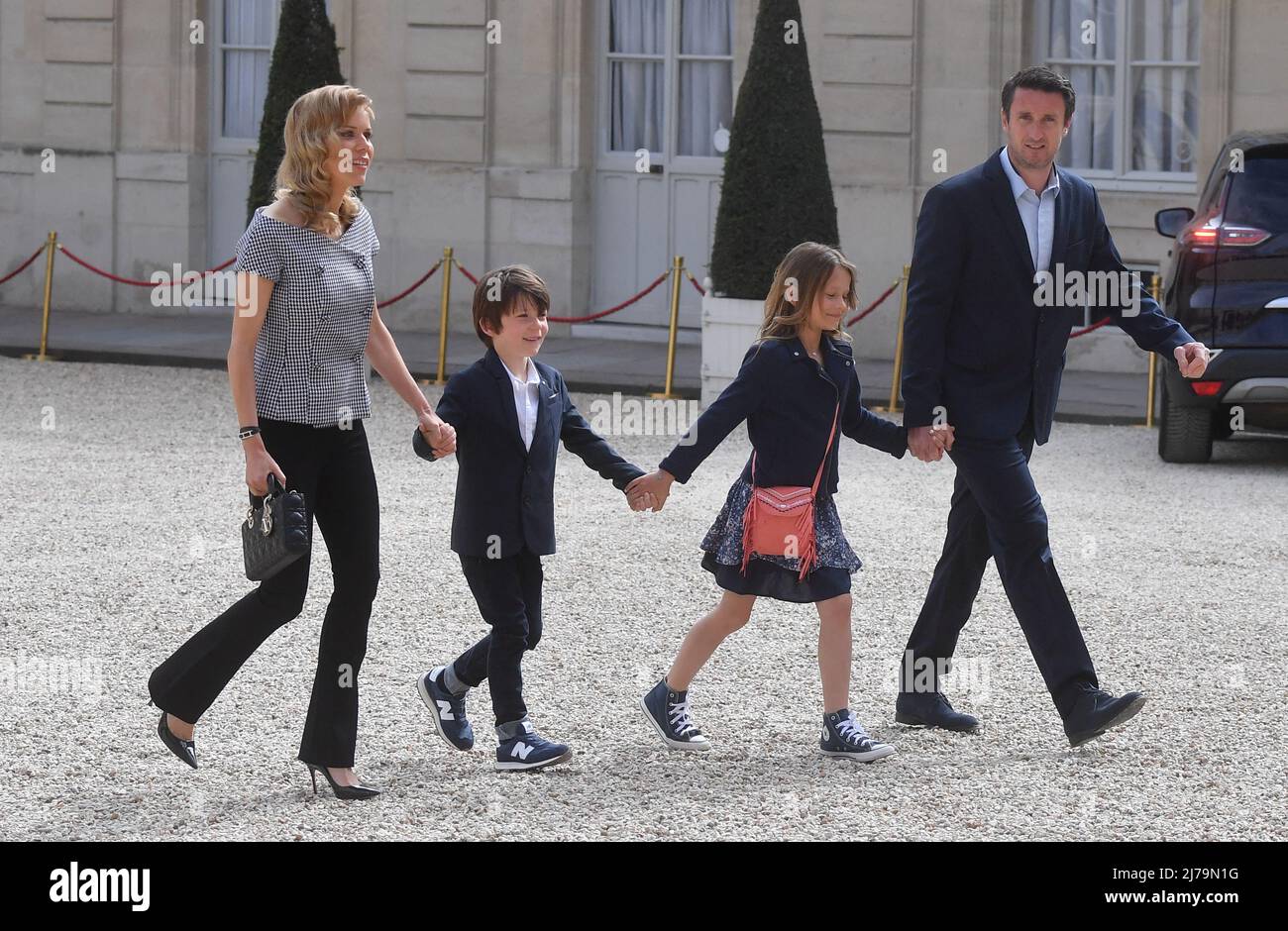 French President's wife daughter Tiphaine Auziere Tiphaine and Family ...