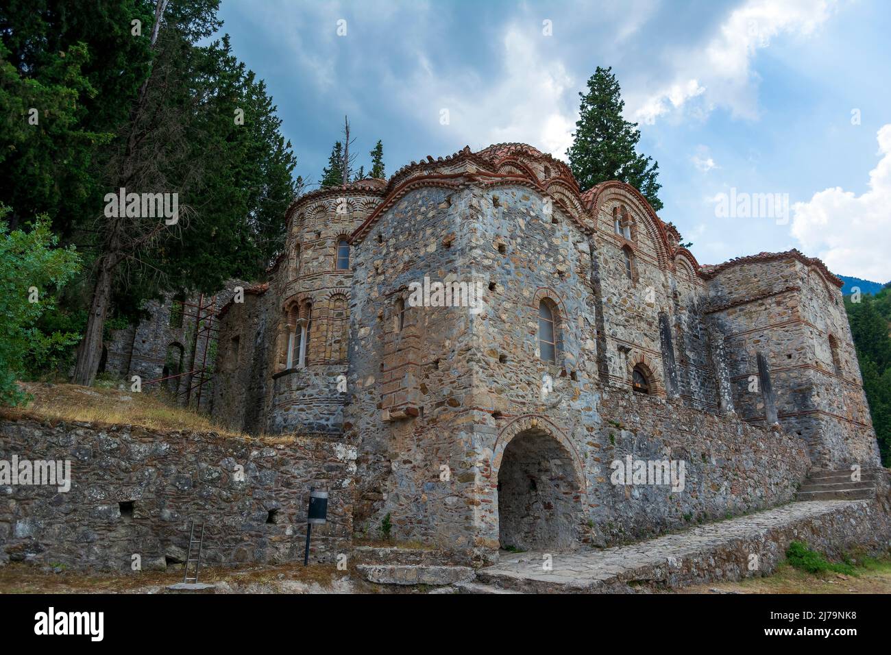 Mystras archaeological ruins hi-res stock photography and images - Alamy
