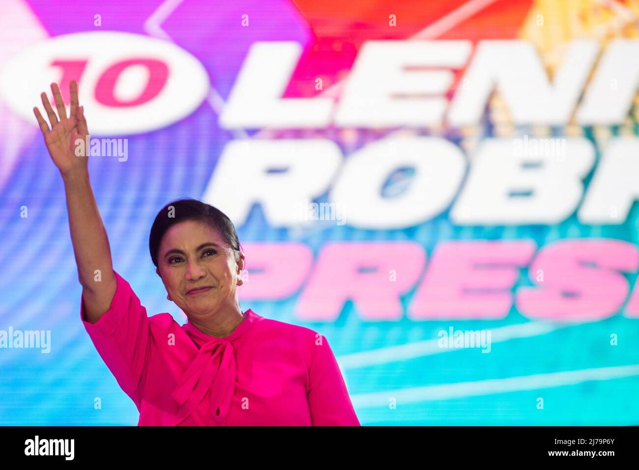 Presidential candidate vice president leni robredo hi-res stock ...